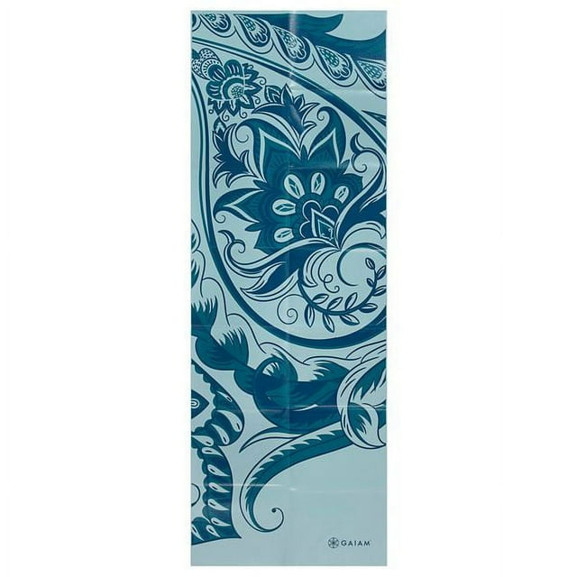 Gaiam Foldable Yoga Mat - Icy Paisley - Walmart.com