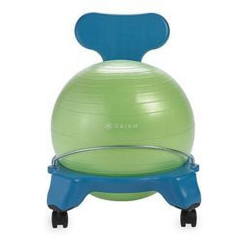 Gaiam Kids Balance Ball Chair, Blue - Walmart.com