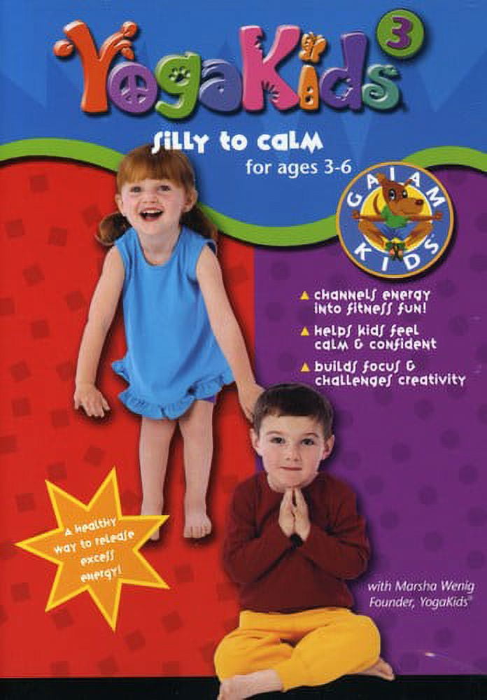 Pre-Owned Gaiam Kids: Yogakids 3 (3-6) Silly-To-Calm - Walmart.com