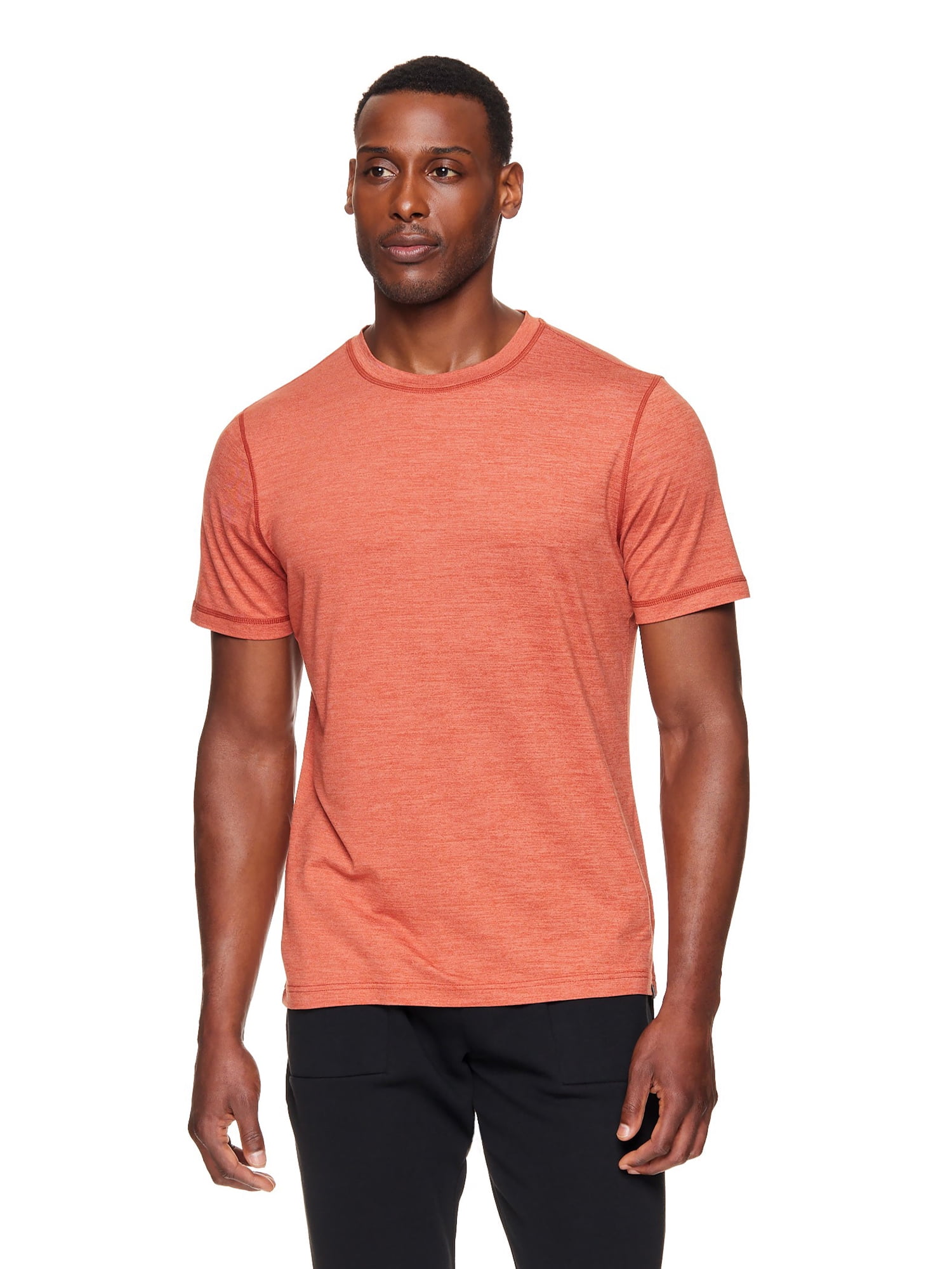 Gaiam Men's Everyday Crewneck Tee with Short Sleeves, Sizes S-XL ...
