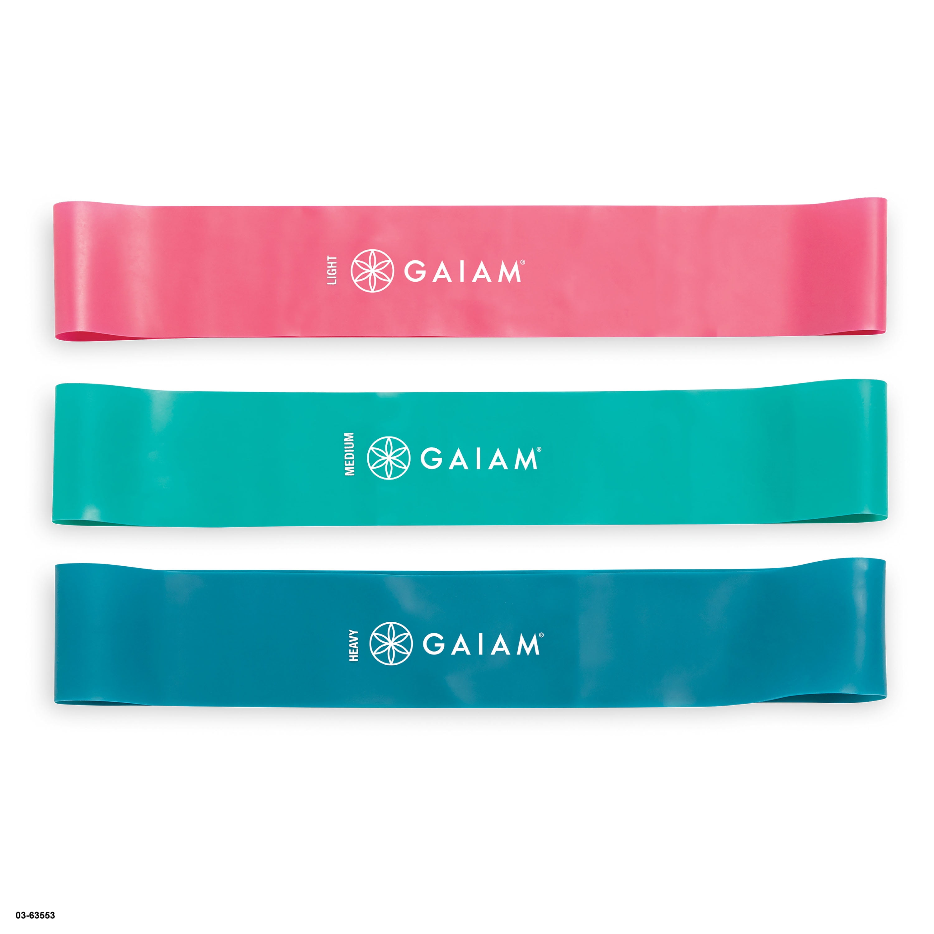 Gaiam Mini Loop Band Kit, 3 Pack of Resistance Bands - Walmart.com
