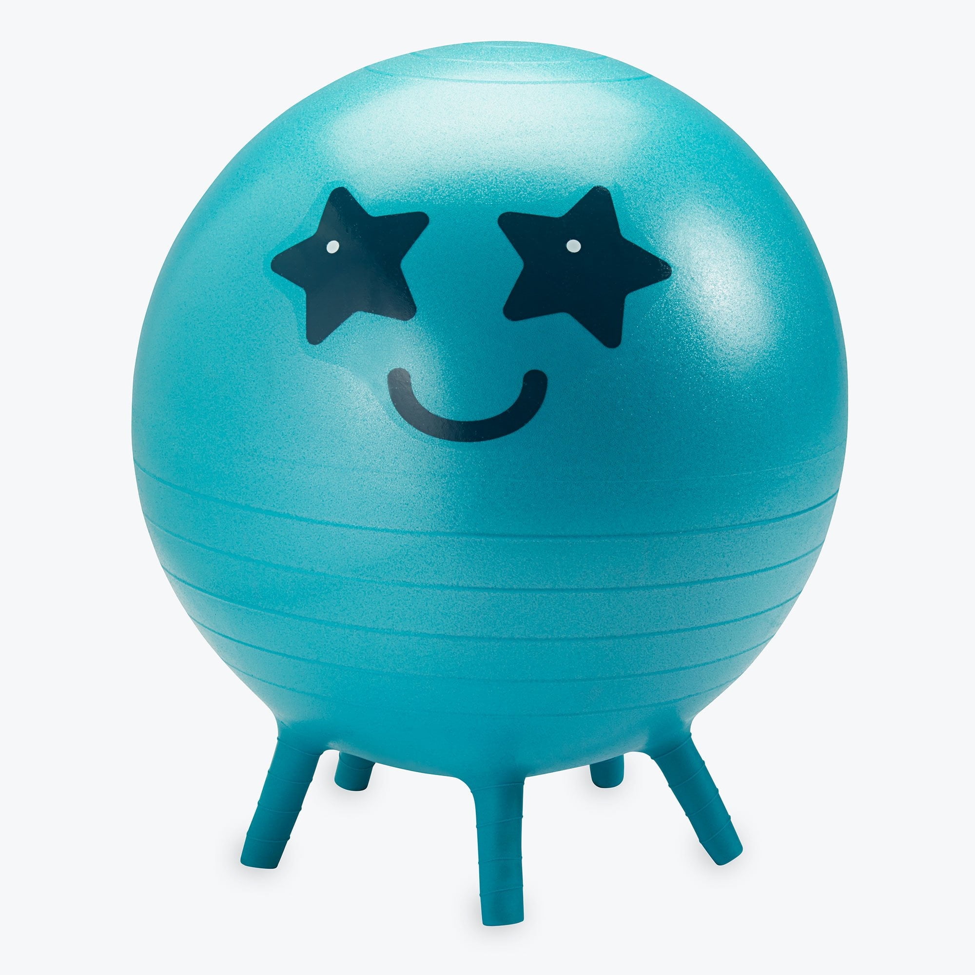 Gaiam Stay N Play XL Bounce Rubber Active Kid's Ball Seat, Starry Eyed ...