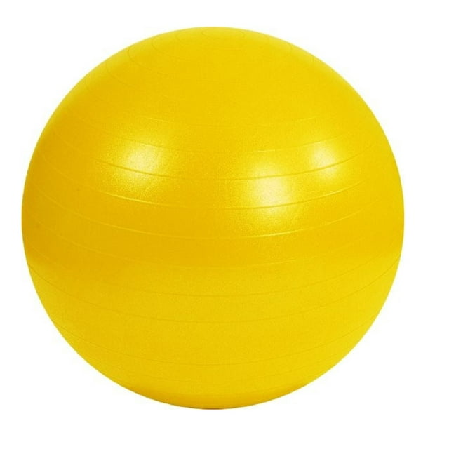 Gaiam Total Balance Ball 55 cm Yellow - Walmart.com