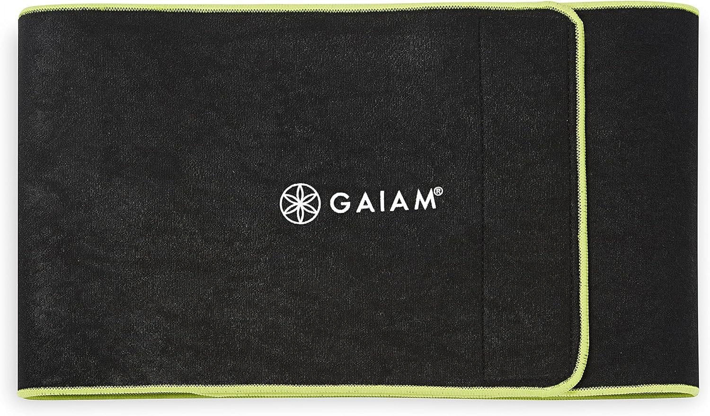 Gaiam Waist Trainer for Women and Men - Adjustable Slimmer Belt and ...