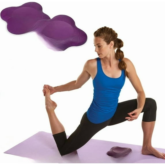 Gaiam Yoga Knee Pads (Set of 2) - Yoga Props and Accessories for Women ...