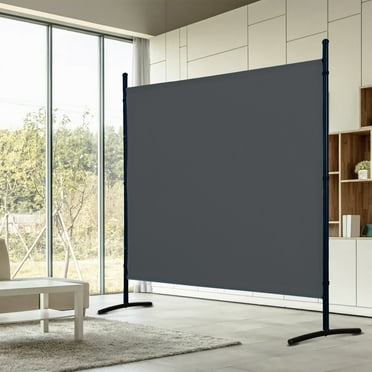 YASRKML 6 Panel Folding Privacy Screen, 6Ft Tall Room Divider with ...