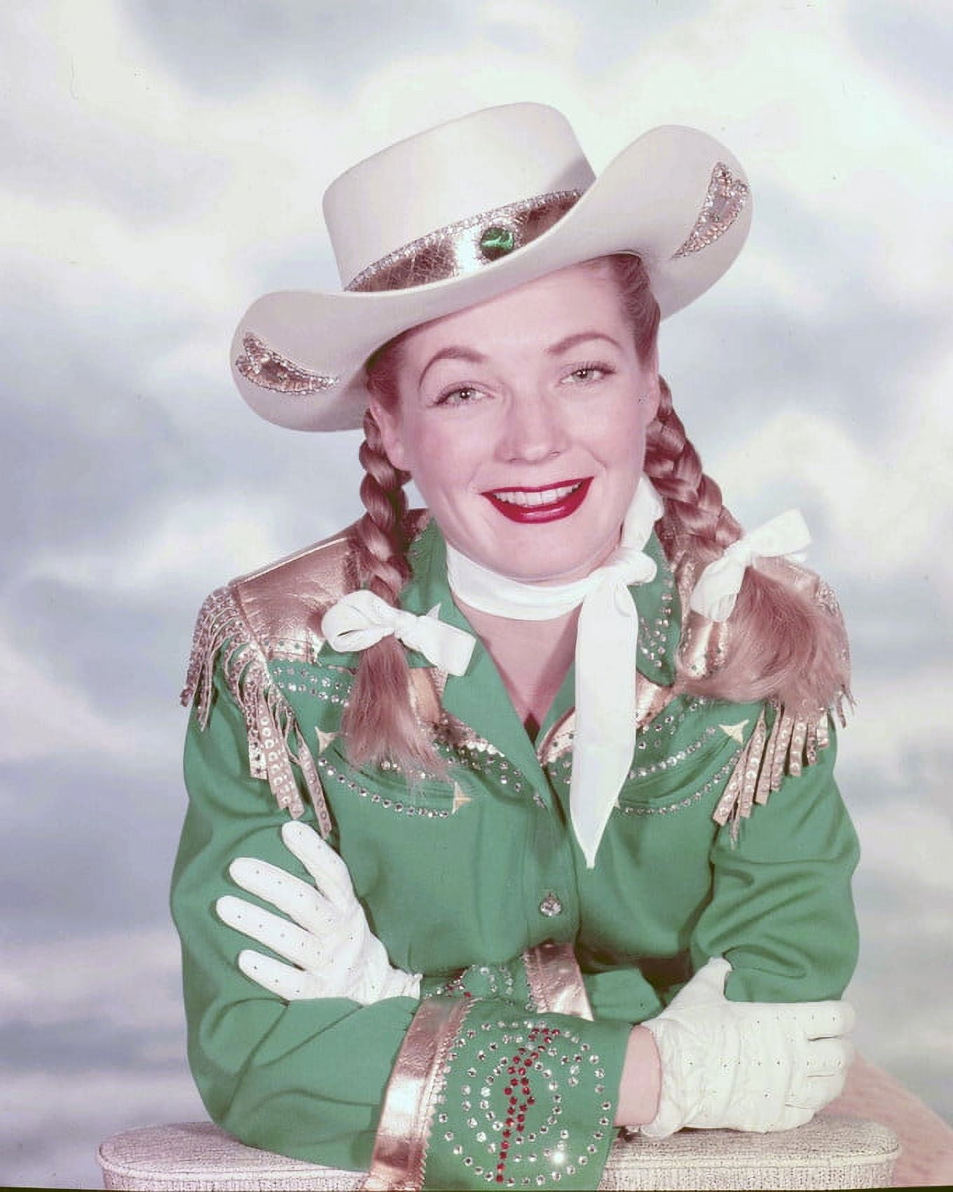 Gail Davis In Western Wear 24x36 Classic Hollywood Poster - Walmart.com