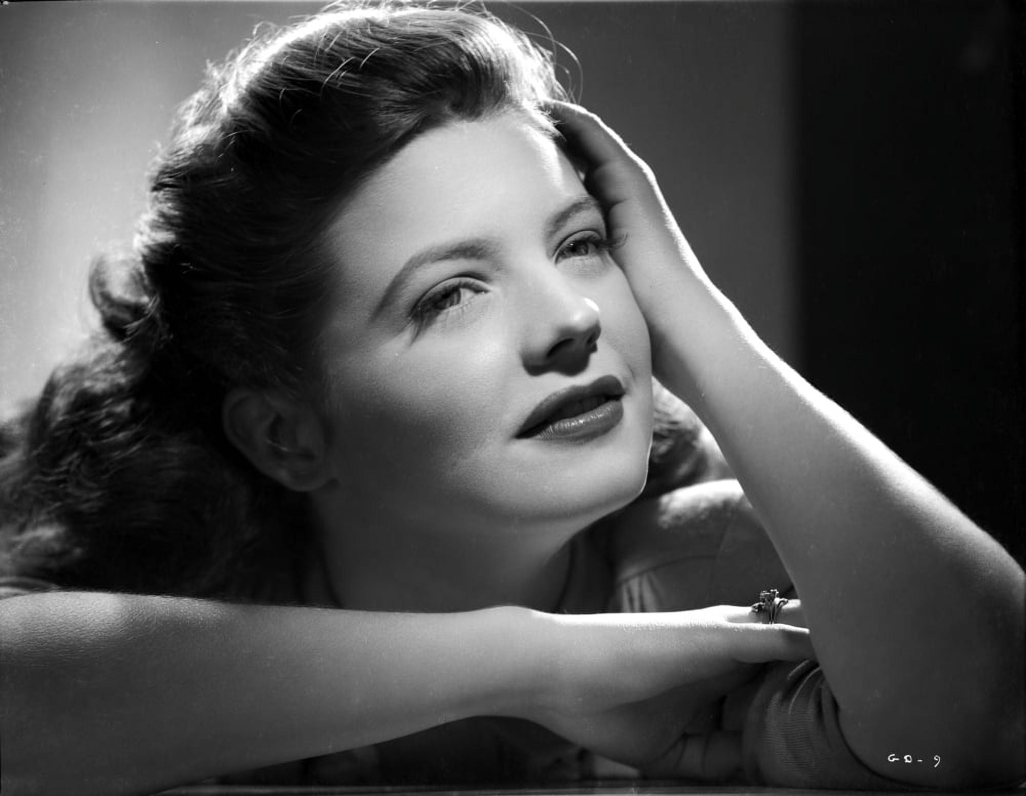 Gail Davis smiling with Hand on Head Photo Print (24 x 30) - Walmart.com