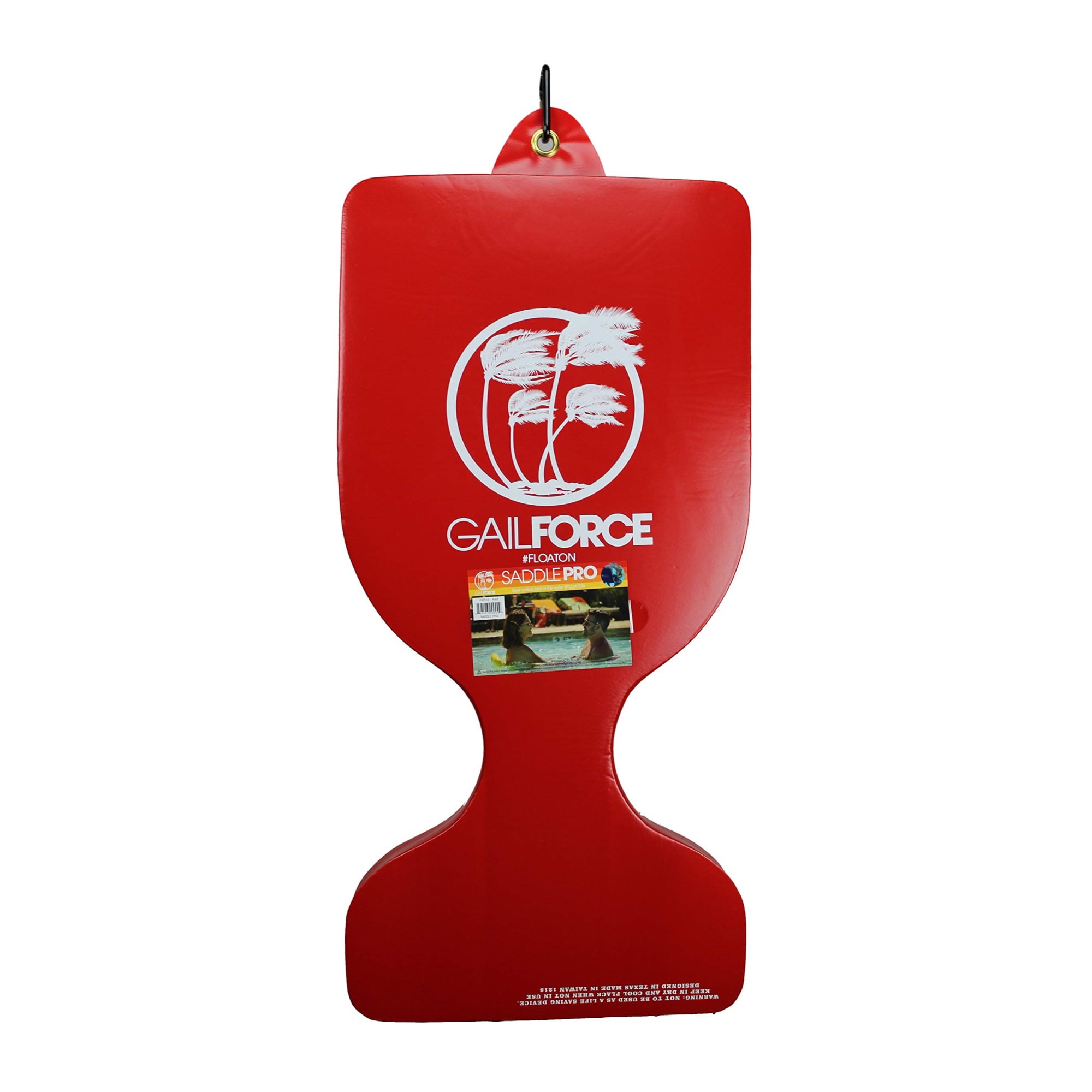 Gail Force Water Sports Saddle Float - Red - Walmart.com