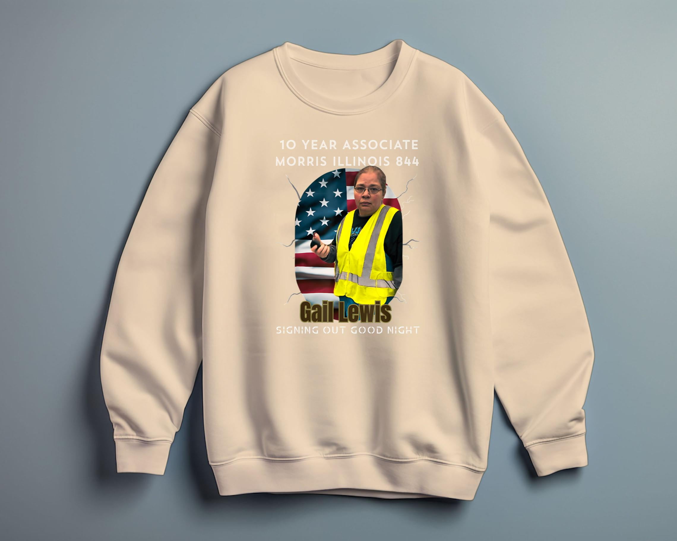 Gail Lewis Shirt, Gail Lewis We Salute You The End American Hero T ...