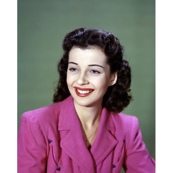 Gail Russell Beautiful Smiling Pose In Pink Outfit 24X36 Classic ...