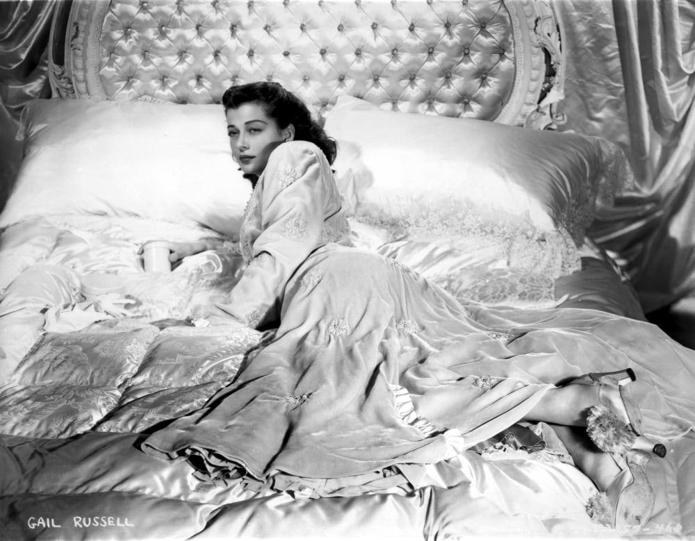 Gail Russell Reclining in Classic Photo Print (24 x 30) - Walmart.com