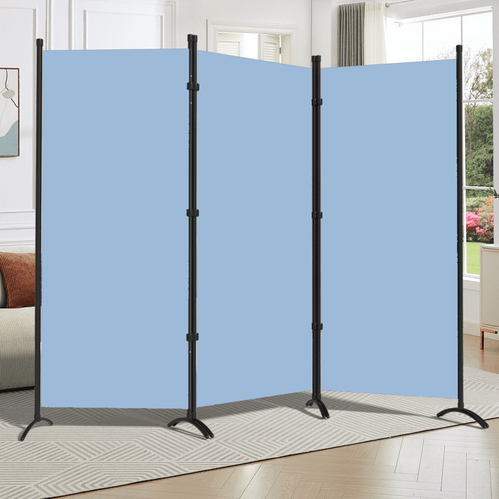 Gaildon 71’’L*99’’W 3-Pane Portable Folding Privacy Room divider ...