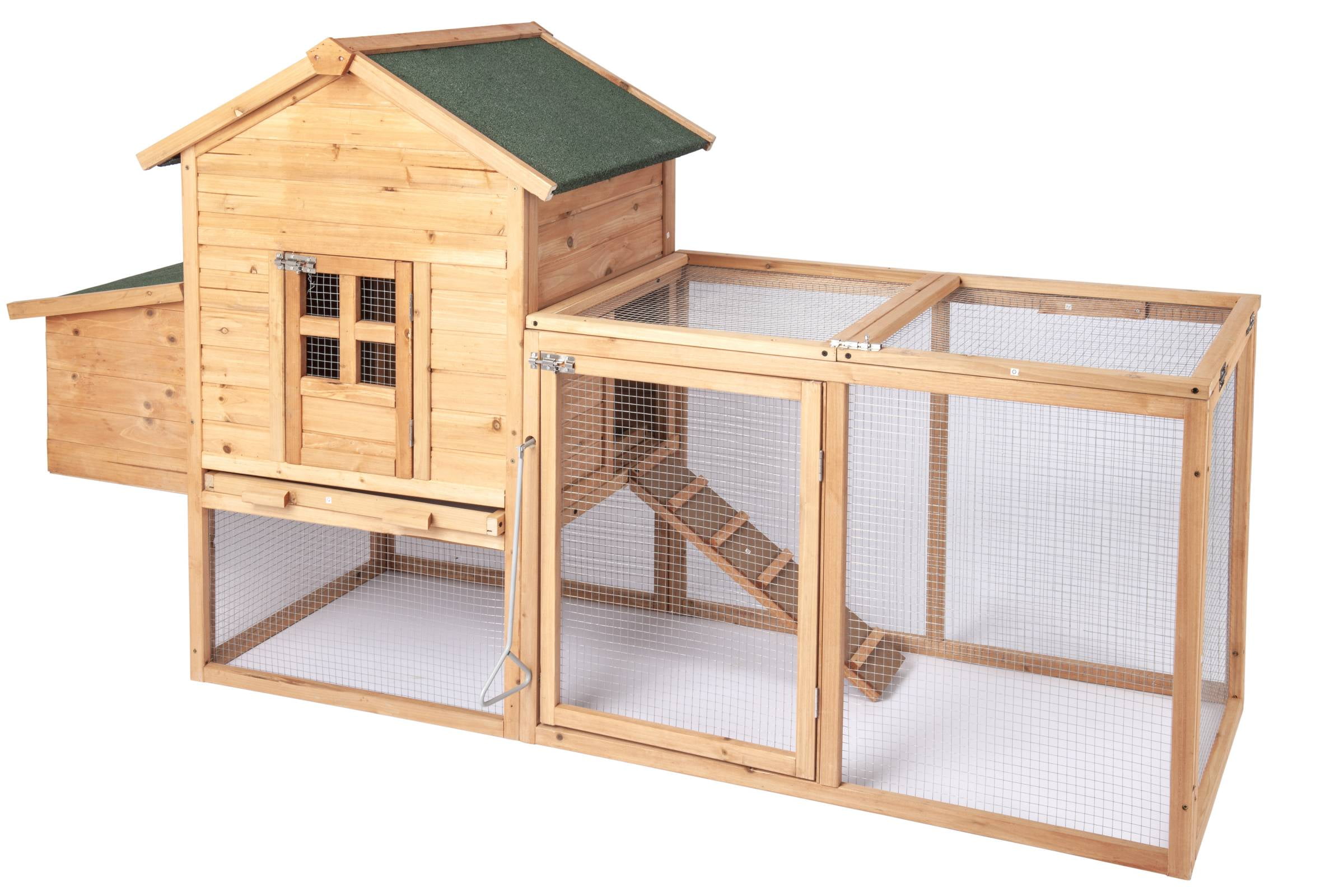 Gaildon Large Removable Chicken Coop for 4-5 Chickens ,with 2 Story ...