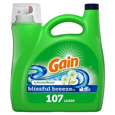 Gain Liquid Laundry Detergent, Hawaiian Aloha, 107 Loads, 154 fl oz ...