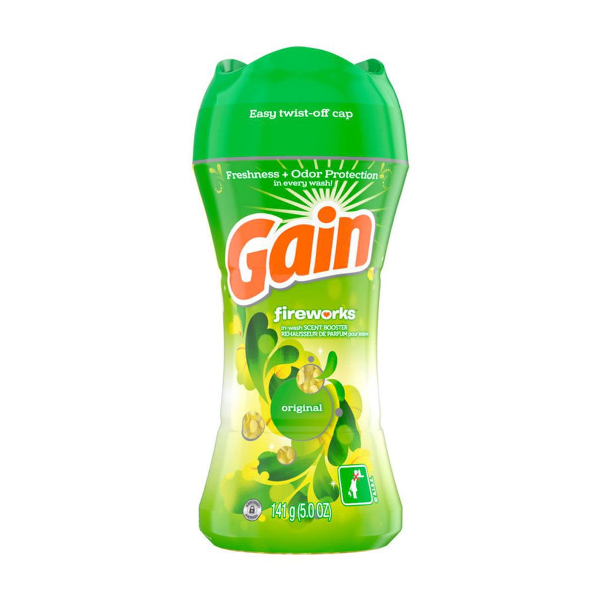 Gain Original In-Wash Scent Booster Beads, Fresh Laundry Fabric Washer ...