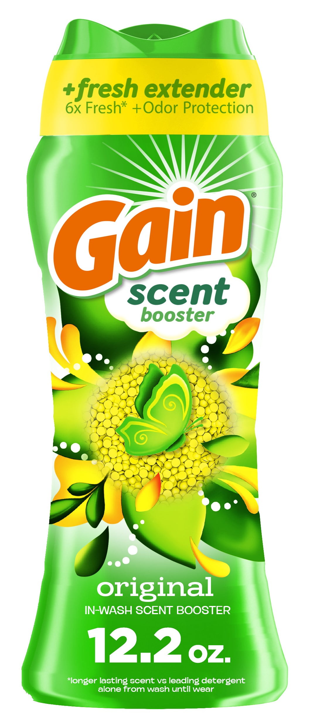 Gain Fireworks In-Wash Scent Booster Laundry Beads, Original Scent, 12. ...