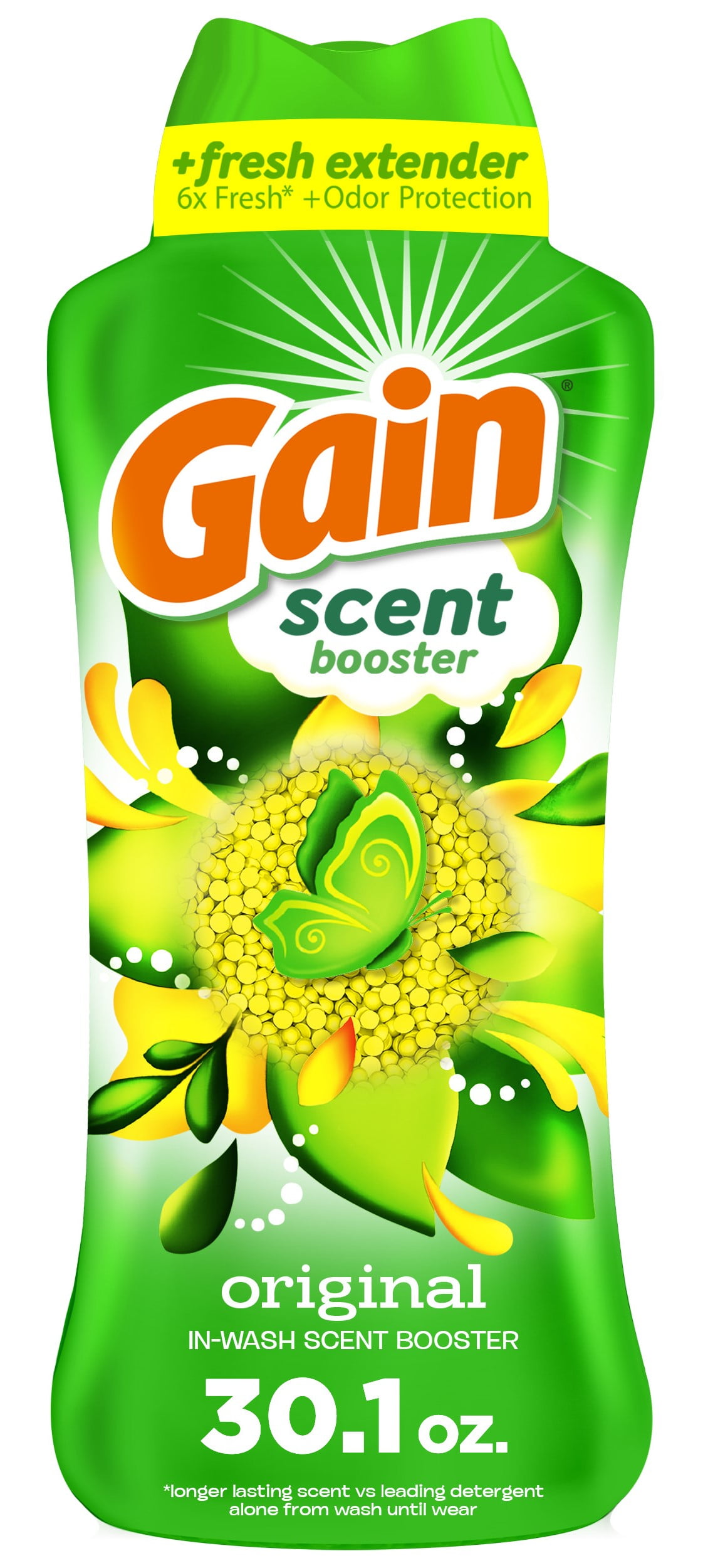 Gain Fireworks® In-Wash Scent Booster Laundry Beads, Original Scent, 30 ...