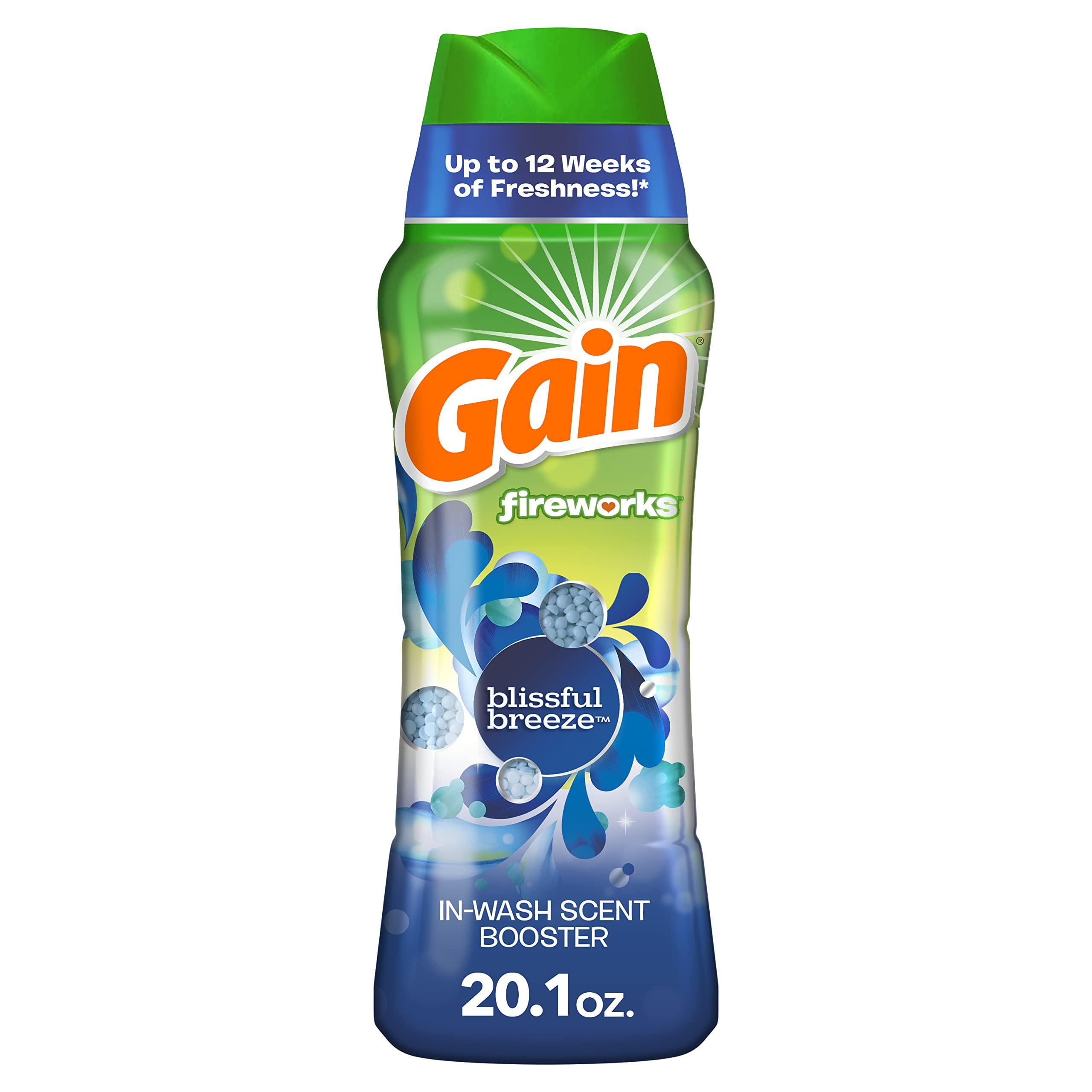 Gain Fireworks Laundry Scent Booster Beads For Washer, Blissful Breeze ...