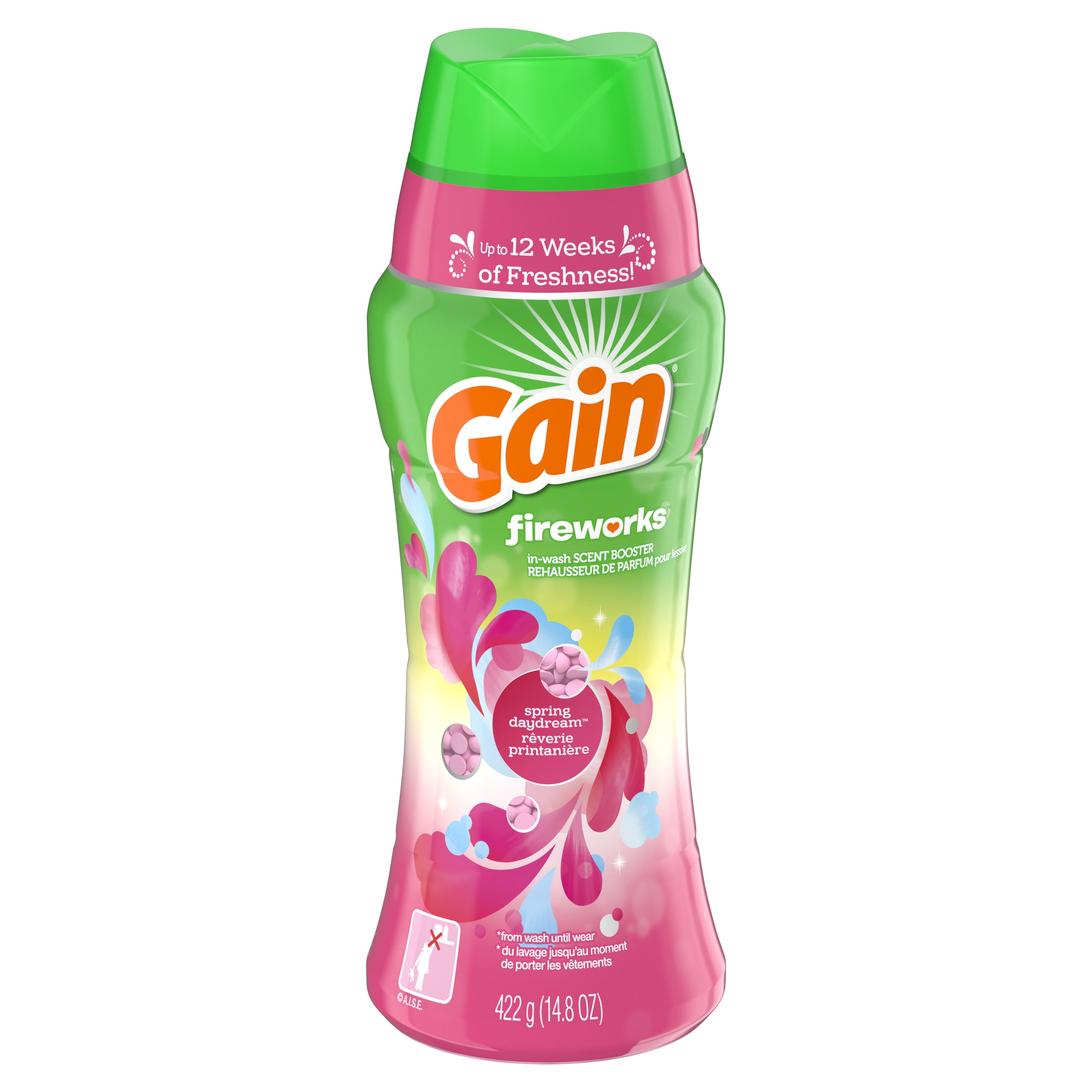 Gain Fireworks Scent Beads for Laundry Washing Machine, Spring Daydream ...