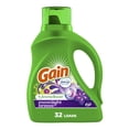 Gain Liquid Laundry Detergent, Moonlight Breeze Scent, 32 Loads, 46 fl ...