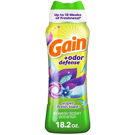 Gain, Laundry Scent Booster Beads, 18.2 oz, Super Fresh Blast Scent ...