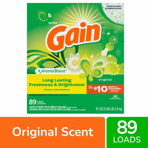 Gain Original Scent Powder Laundry Detergent - Walmart.com