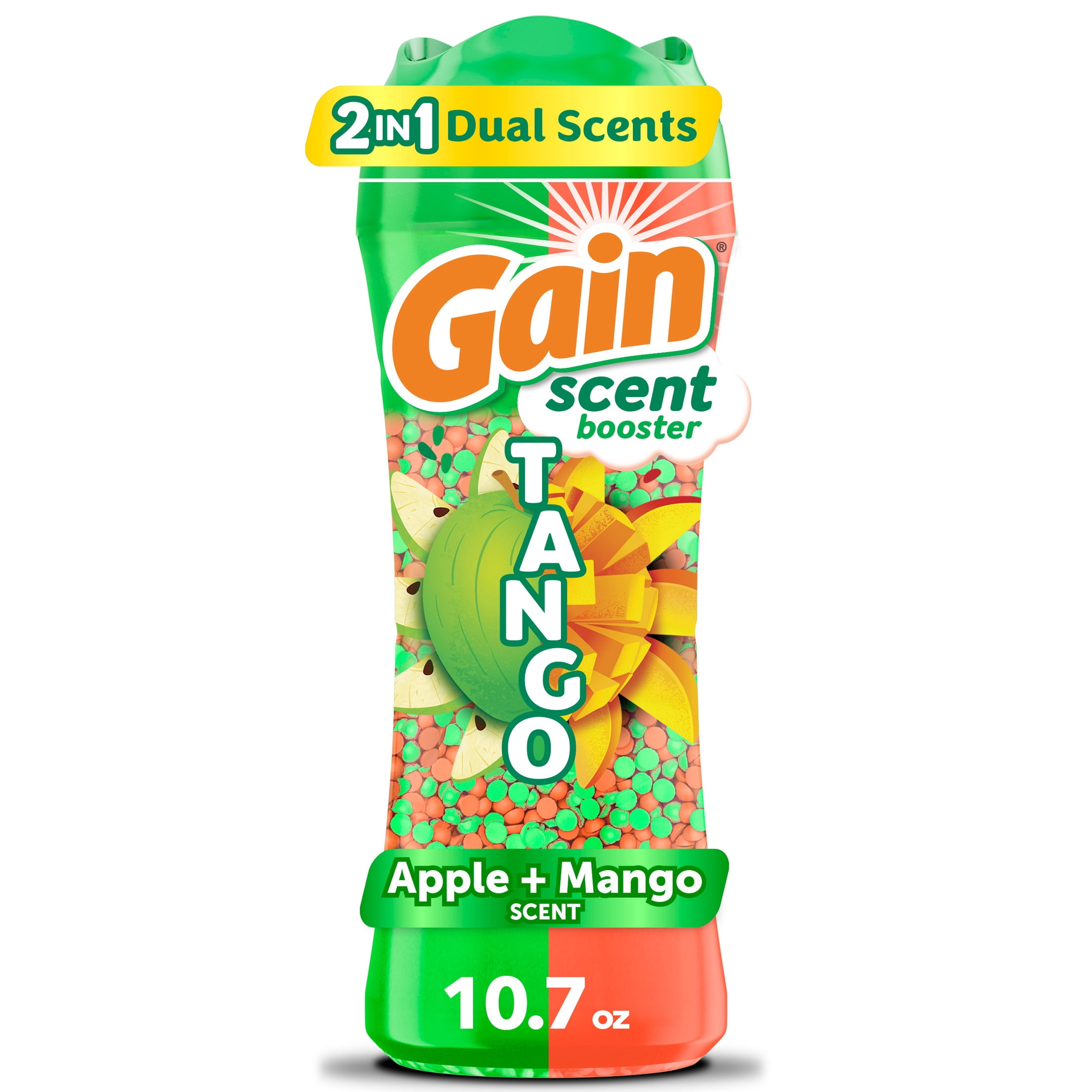 Gain Laundry Scent Beads, Tango 2-in-1 In-Wash Scent Booster, Dual ...