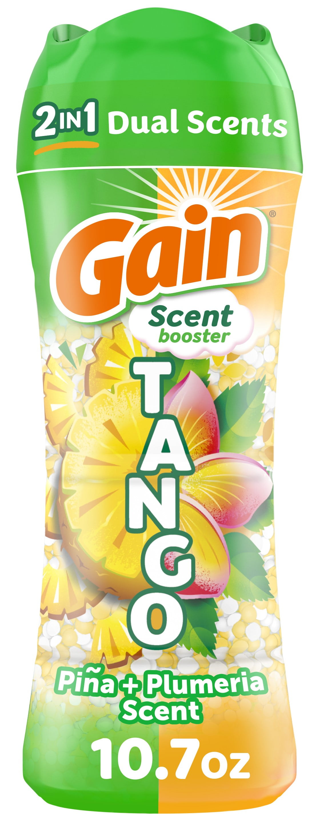 Gain Tango 2-in-1 Dual Scent In-Wash Laundry Scent Booster Beads, Piña ...
