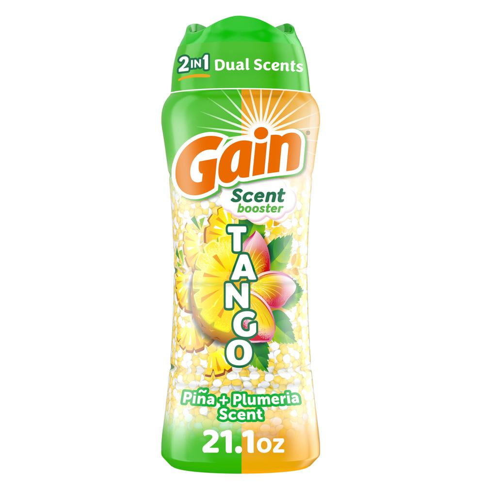 Gain Tango In-Wash Scent Booster Beads - Pina & Plumeria Scent - 21.1 ...
