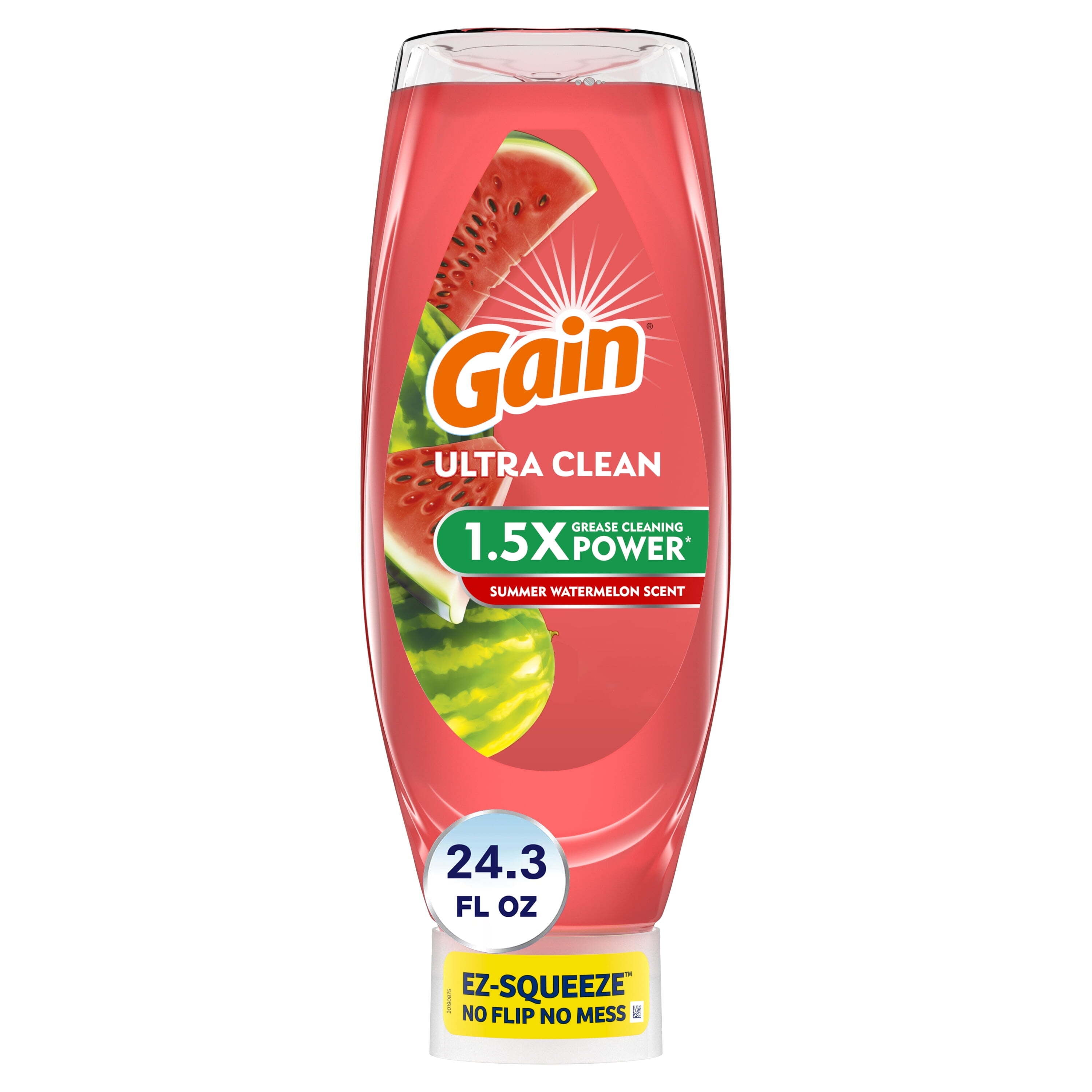 Gain Ultra Original EZ-Squeeze Dish Soap, Dishwashing Liquid, Summer ...