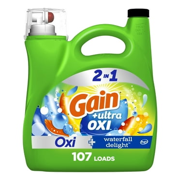 Gain Original Scent Liquid Laundry Detergent, 107 Loads, 154 fl oz for ...