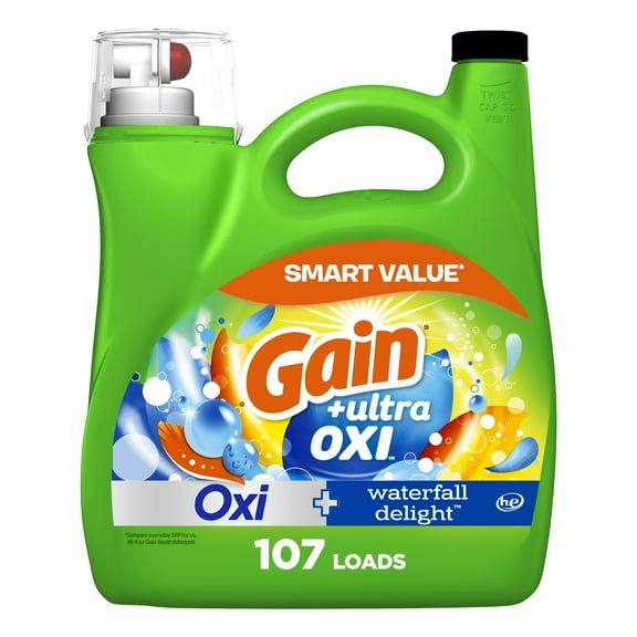 Gain Liquid Laundry Detergent, Original Scent, 194 fl oz, 134 Loads for ...