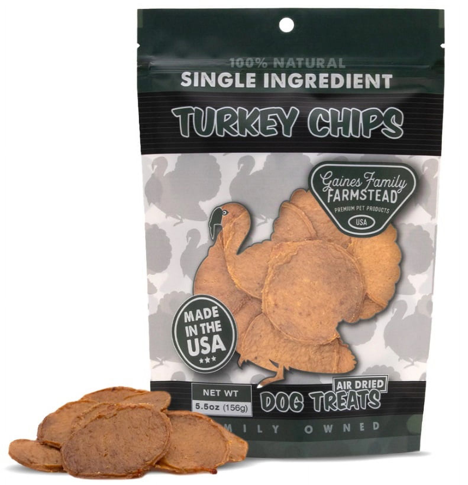 Gaines Family Farmstead Turkey Chips 5.5 oz Made in USA - Walmart.com