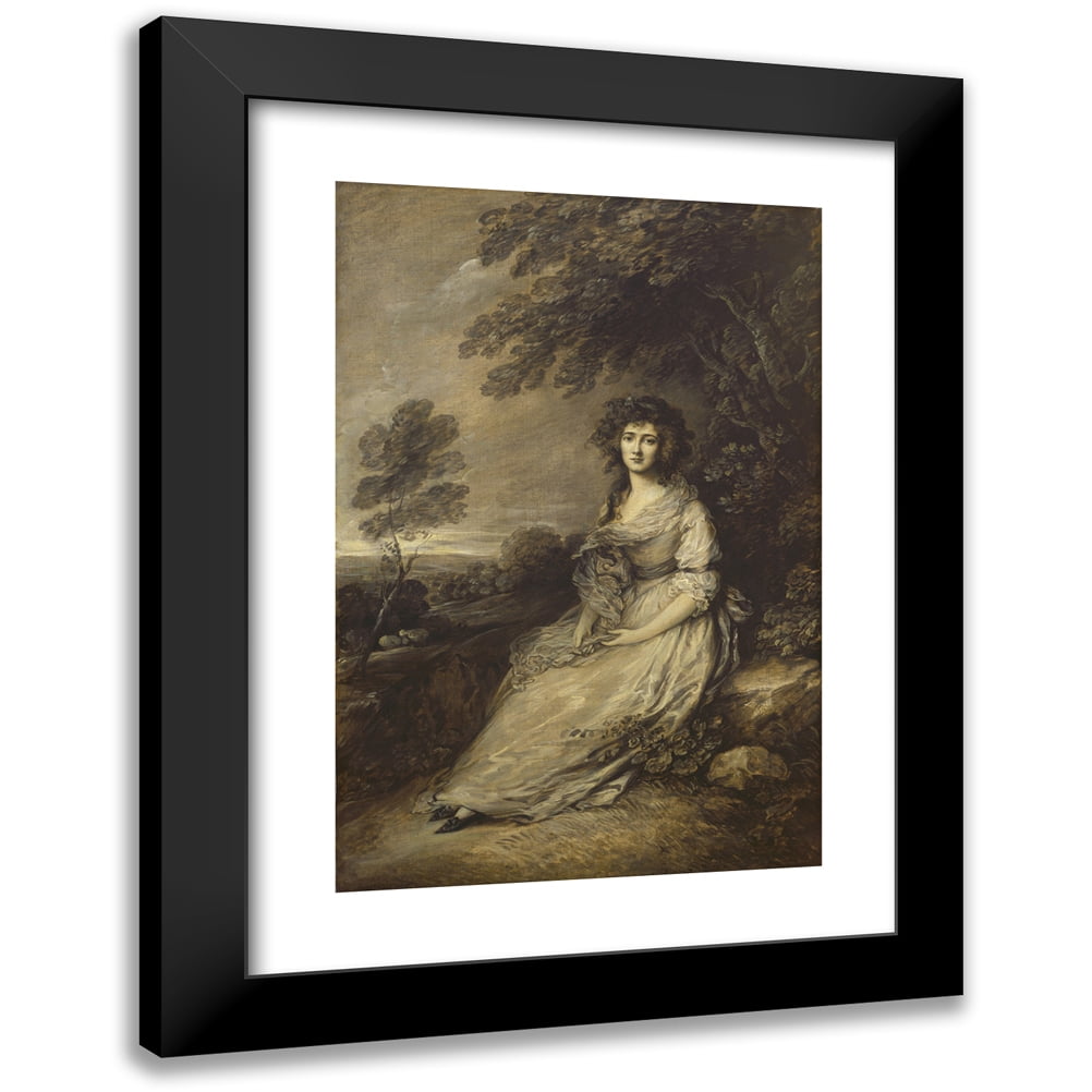 Gainsborough Dupont 11x14 Black Modern Framed Museum Art Print Titled ...