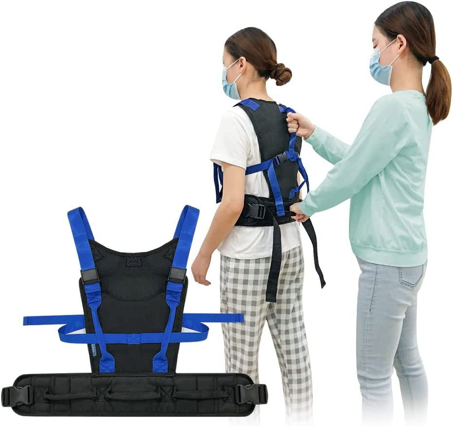 Gait Belt for Seniors Transfer Belt Gait Belt with Handles Lift ...