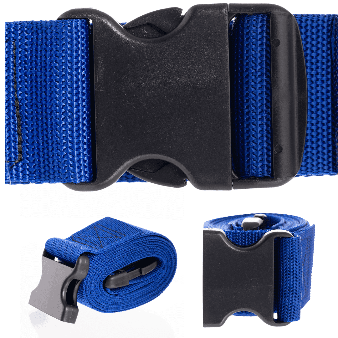 Gait Belt and Transfer/Walking Assist Quick-Click Standing Aid, 72inch ...