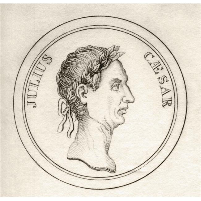 Gaius Julius Caesar Bc100 - 44 Roman General Dictator & Statesman From ...