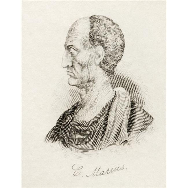 Gaius Marius, 157 Bc- 86 Bc Roman General & Politician From The Book ...