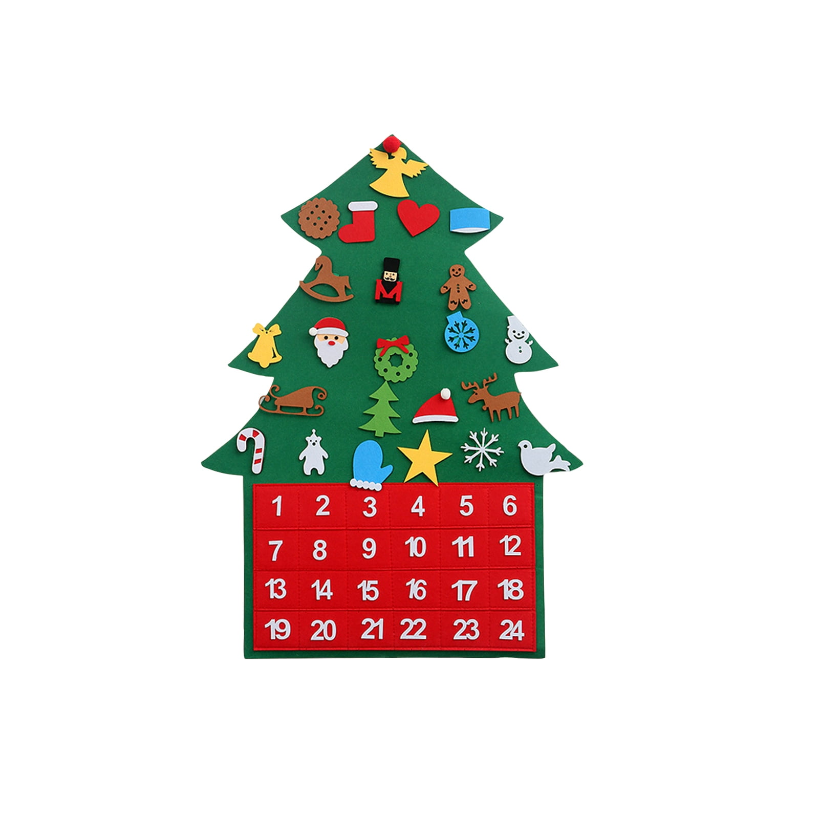 Gaiwos Christmas Tree Advent Calendar, 24 Days Countdown to Christmas ...