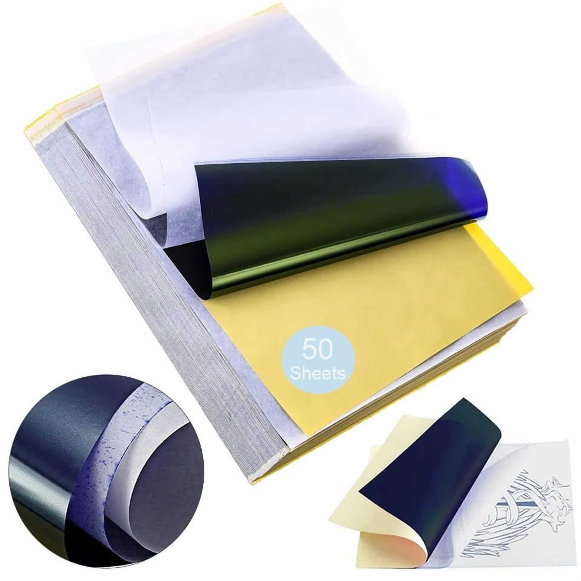 Gakonp Tattoo Transfer Paper JKF25 - 50 Sheets Tattoo Stencil Paper 4 ...