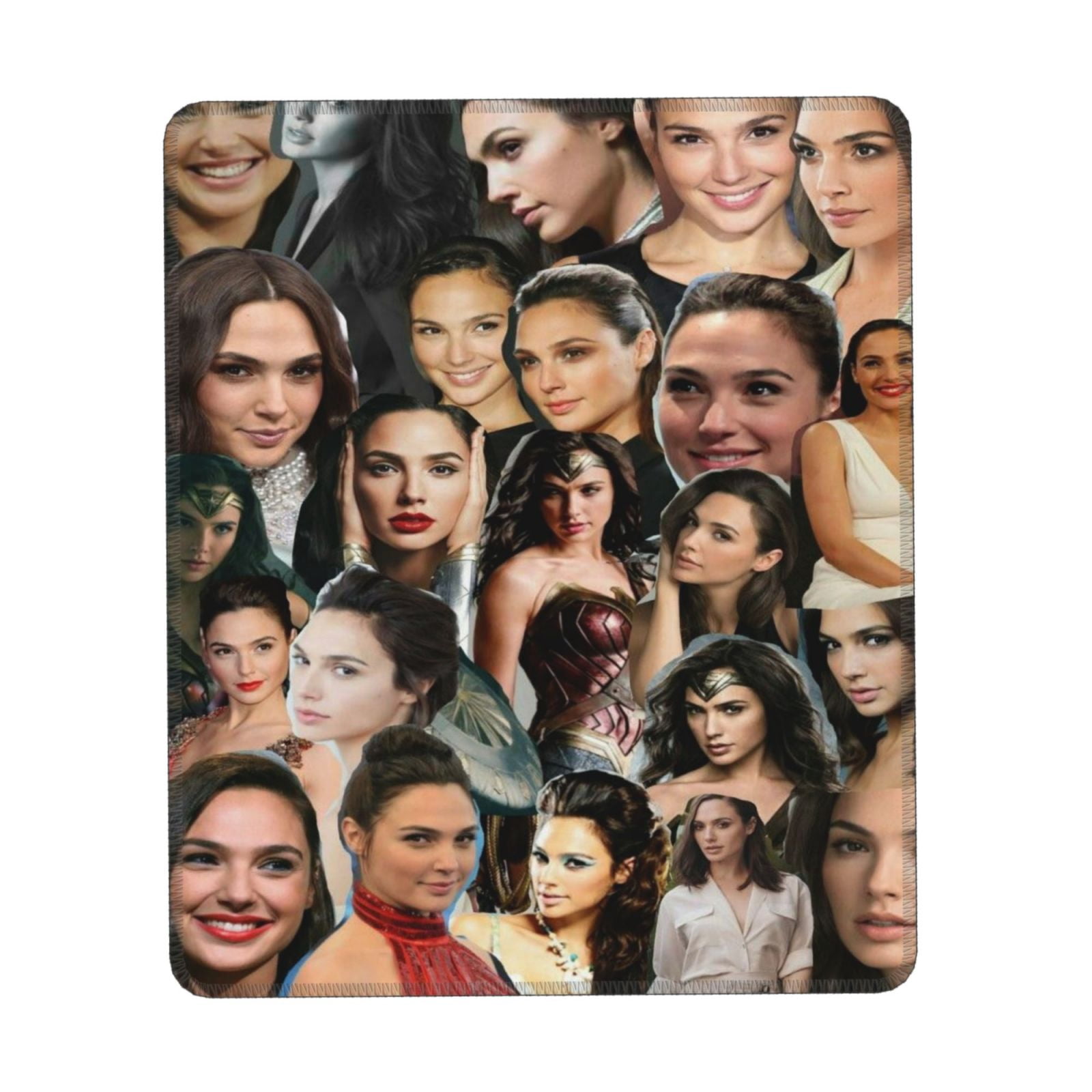 Gal Gadot Mouse Pad Personalized Gaming Mouse Mat With Stitched Edge ...