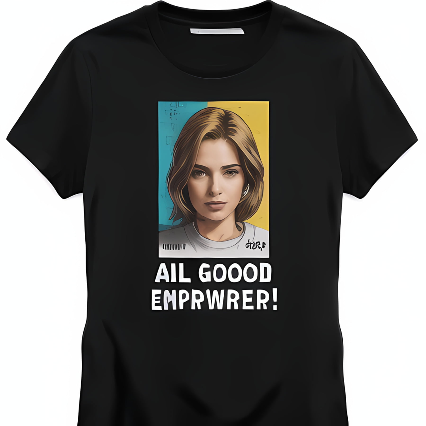 Gal Gadot Retro Comic Style T-Shirt Empowerment Without Toxicity Short ...