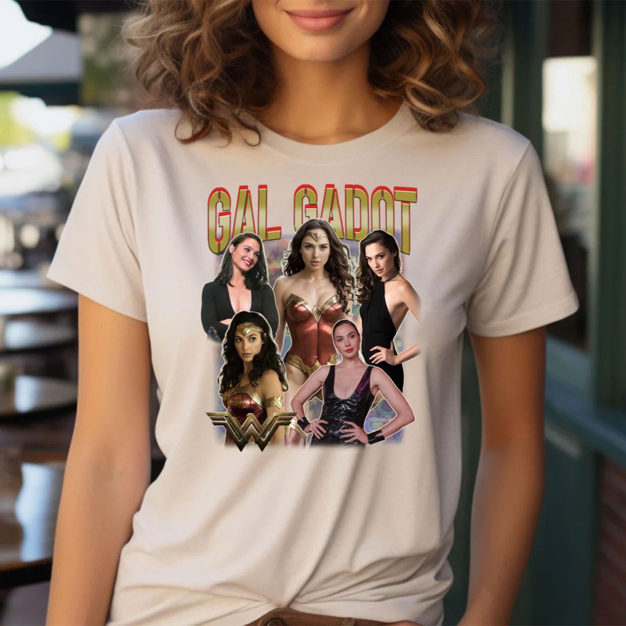 Gal Gadot Vintage Shirt, Wonder Woman Shirt, Gal Gadot Shirt For Fan ...