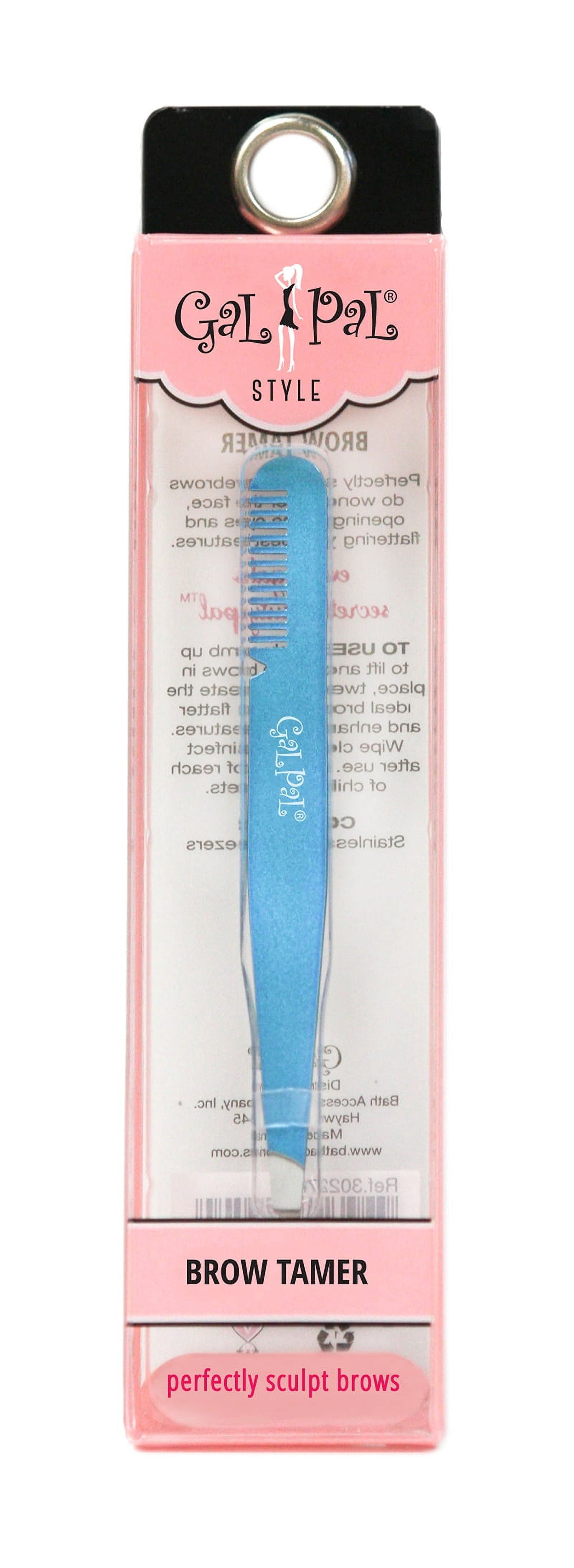 Gal Pal Brow Tamer & Comb, Blue - Walmart.com