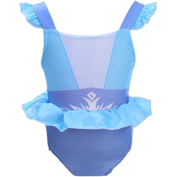 GalaGarb Girls Princess One Piece Swimsuit with Skirt Swimwear Swimming ...