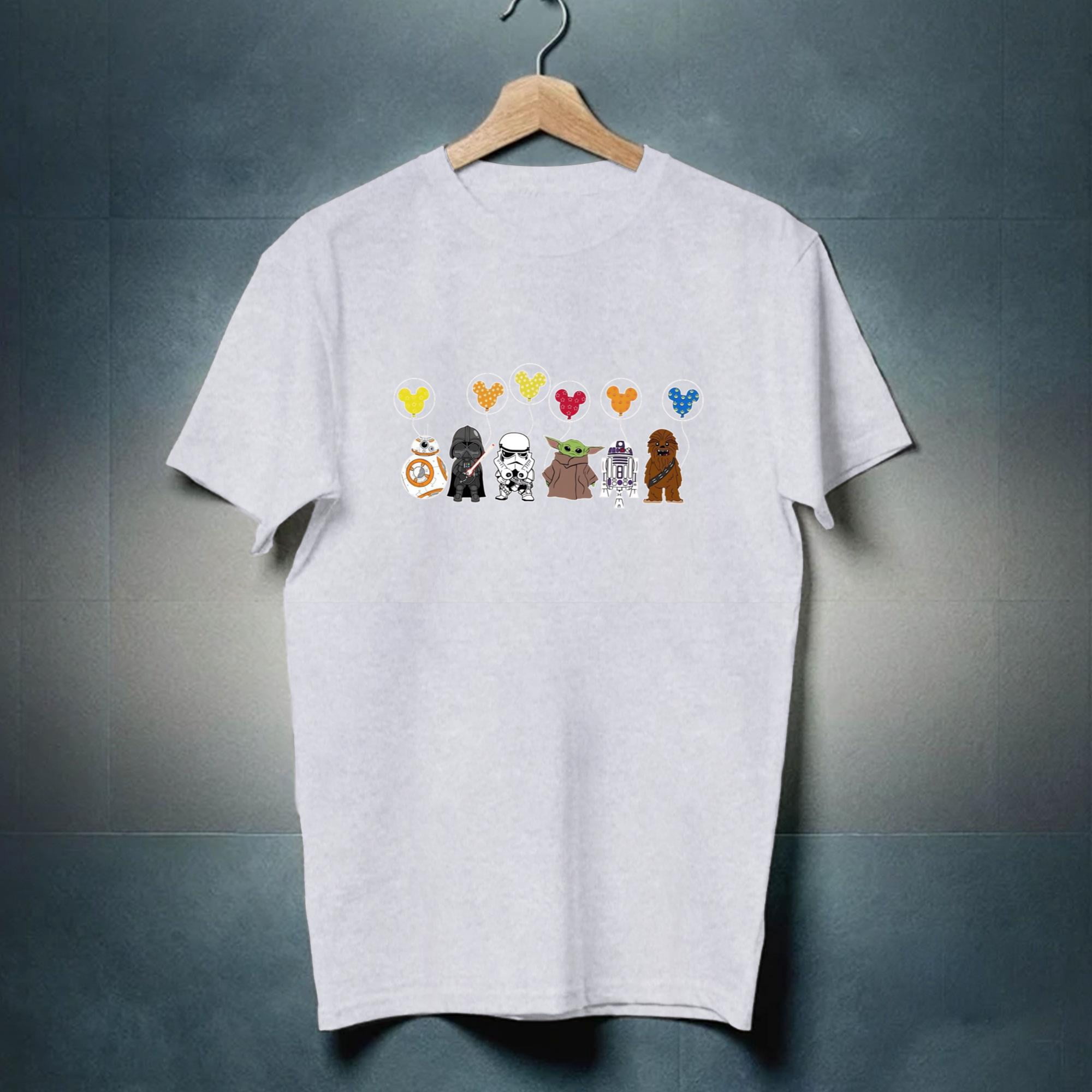 Galactic Adventure Balloon Shirt, Theme Park Apparel, Starship Graphic ...