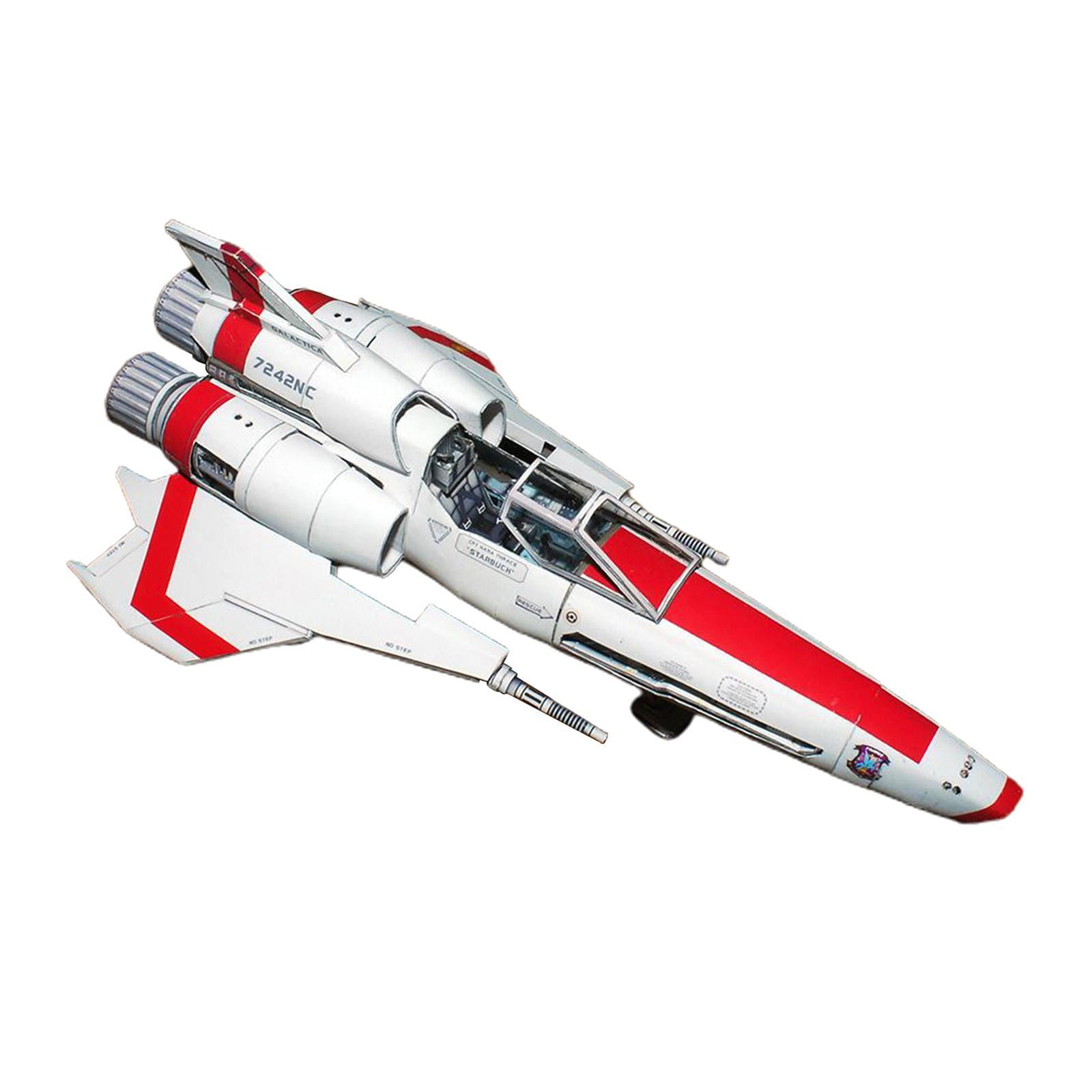 Galactic Diy Handcraft Paper 3D Model Spaceship DIY - Walmart.com