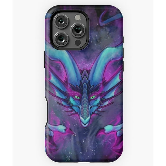 Galactic Dragon Space Fantasy Art Phone Case for iPhone 16 15 14 13 12 11 Pro Max - Walmart.com