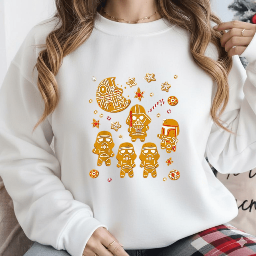 Galactic Empire Gingerbread Cookies Holiday Funny Winter Design ...